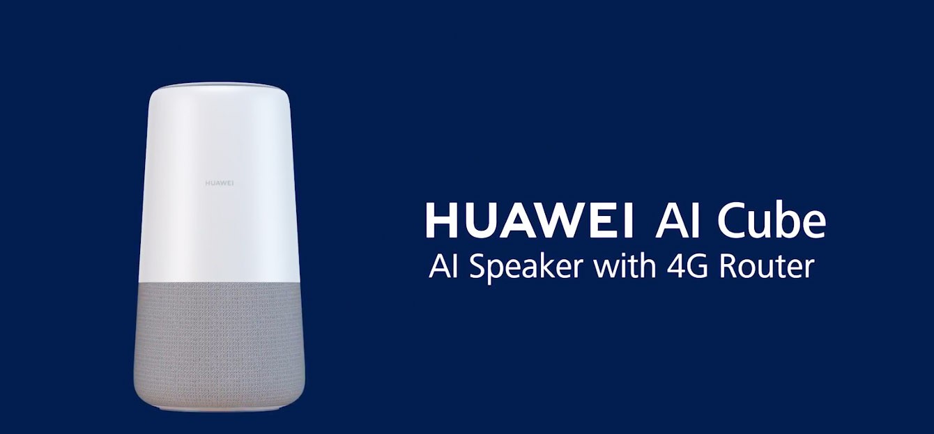 Huawei AI Cube : L’enceinte 4G qui ressemble à Google Home