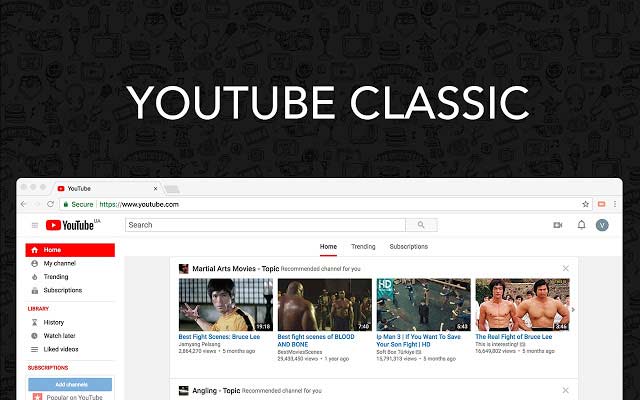 Comment remettre l'ancienne interface de Youtube sur Chrome et Firefox