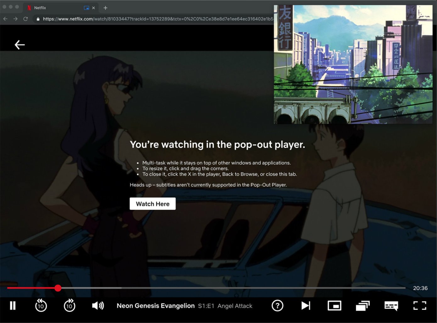 Netflix teste le mode PIP ou Picture-in-picture sur PC - TechCroute.com