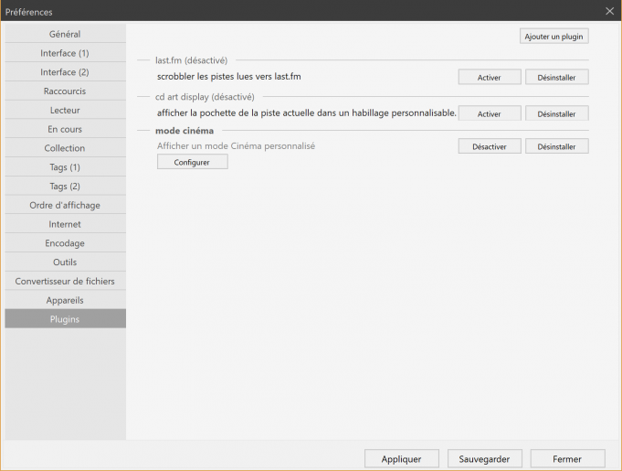 LyricsReloaded : Plugin pour ajouter des sources de paroles à Musicbee