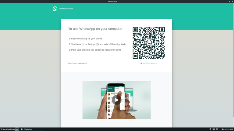 Comment utiliser WhatsApp sous Linux - TechCroute.com