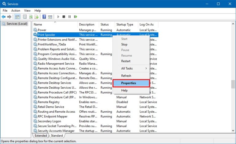 Comment régler les problèmes de spouleur d’impression sur Windows 10