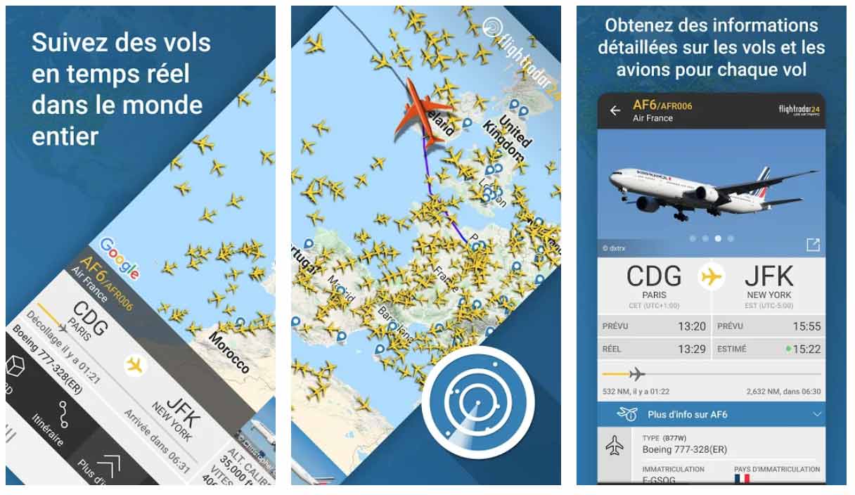 Flightradar24 pour suivre le trafic aérien en temps réel - TechCroute.com