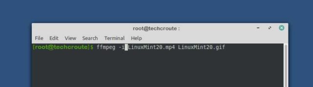 Comment convertir une vidéo en image animée GIF sous Linux