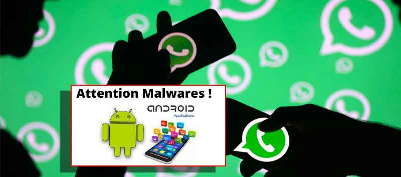 Une application malveillante circule via les messages de WhatsApp