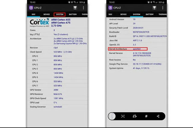 Comment vérifier si votre smartphone est 32-bit ou 64-bit