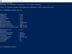 Vérifier si TPM et SECURE BOOT sont activés pour installer Windows 11