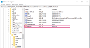 Microsoft .Net Framework 4.5.2, 4.6 et 4.6.1 arrive à échéance en avril