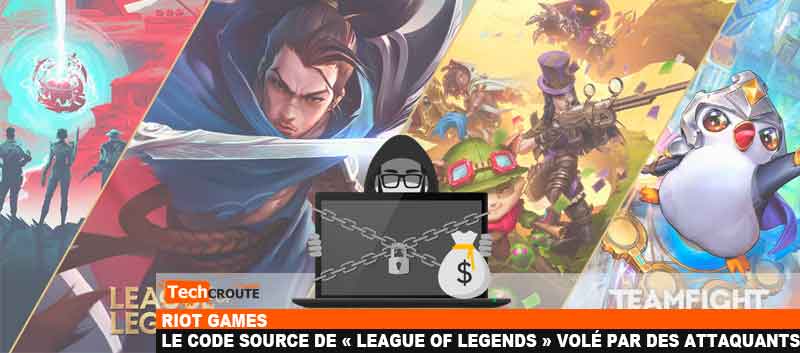 Le code source de « League of legends » volé par des attaquants