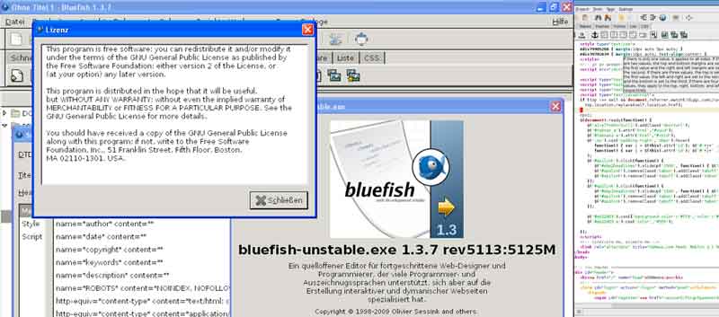 Bluefish: l’éditeur de texte pour programmeurs et webmasters