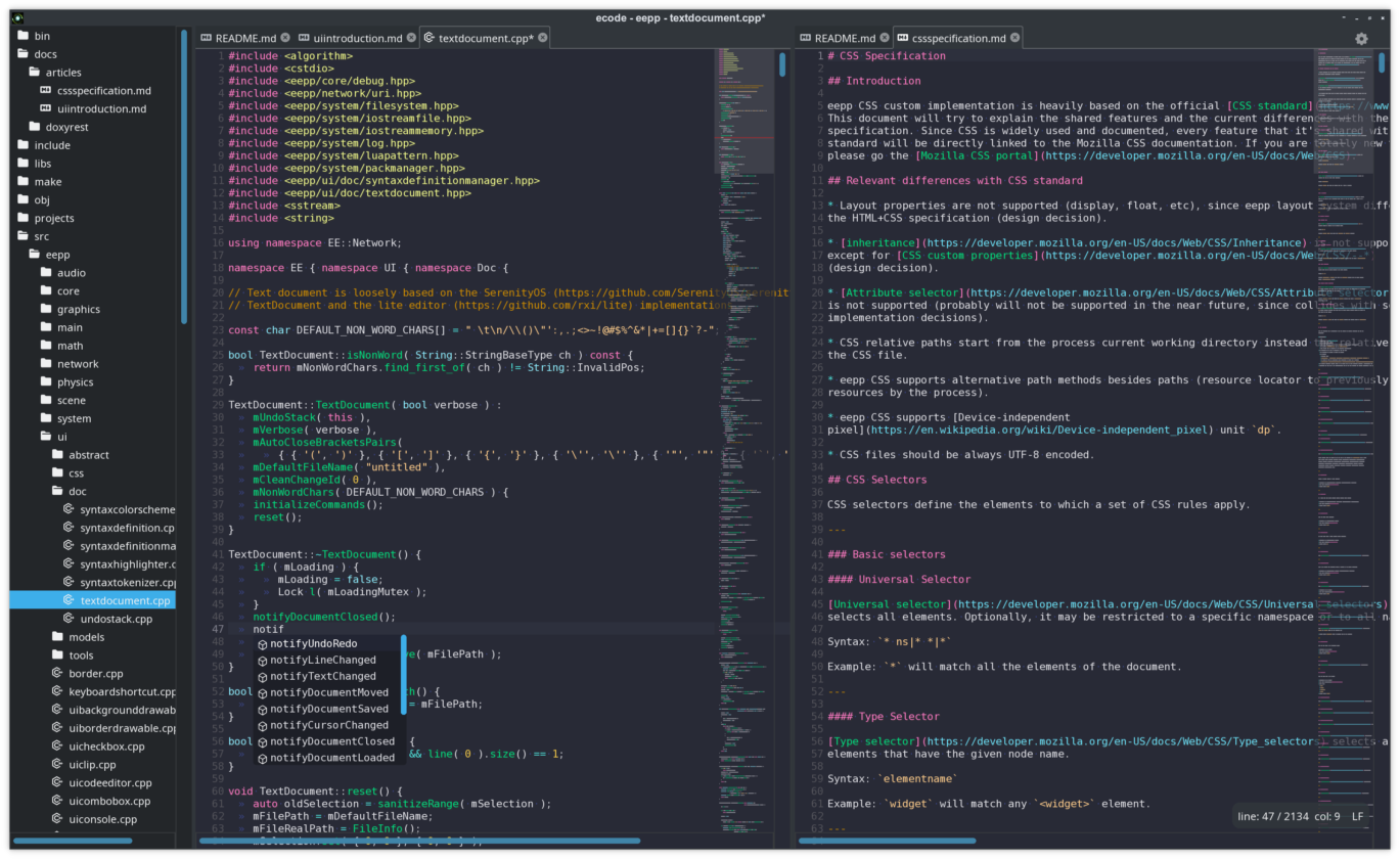Découvrez Ecode : un éditeur de code léger et moderne