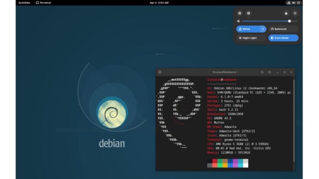 Debian 12 « Bookworm Est Arrivé
