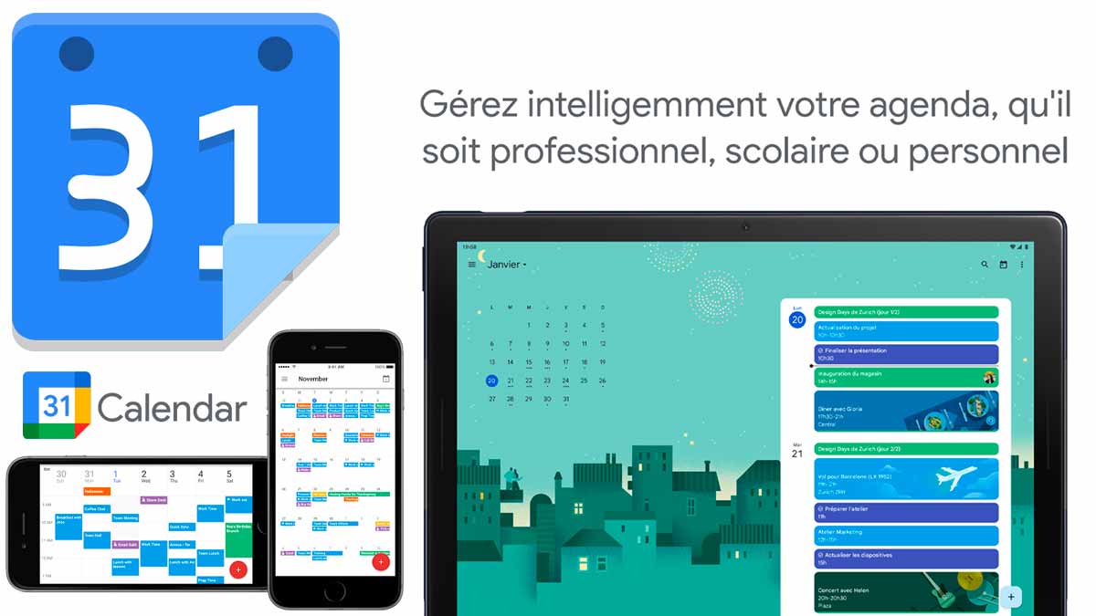 Les 4 meilleures applications de calendrier pour Android - TechCroute.com