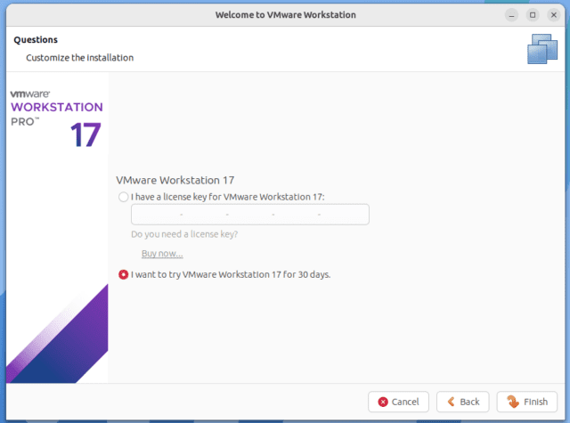 Comment installer VMware Workstation 17 Pro sur Linux - TechCroute.com