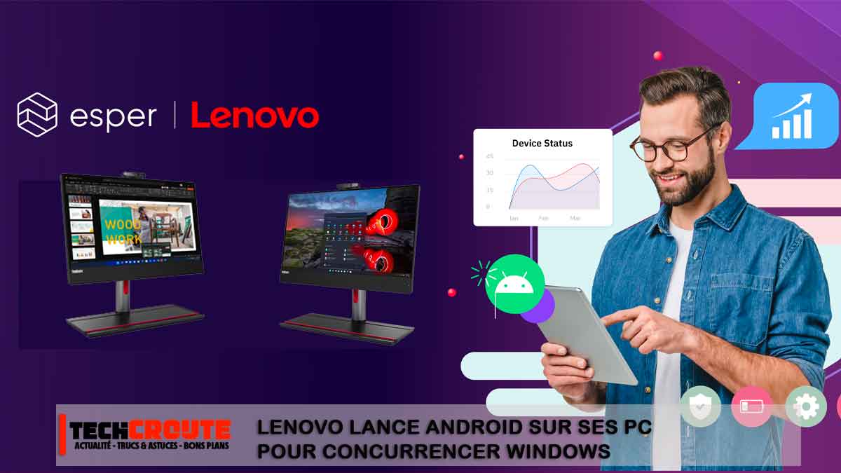 Lenovo lance Android sur ses PC pour concurrencer Windows - TechCroute.com