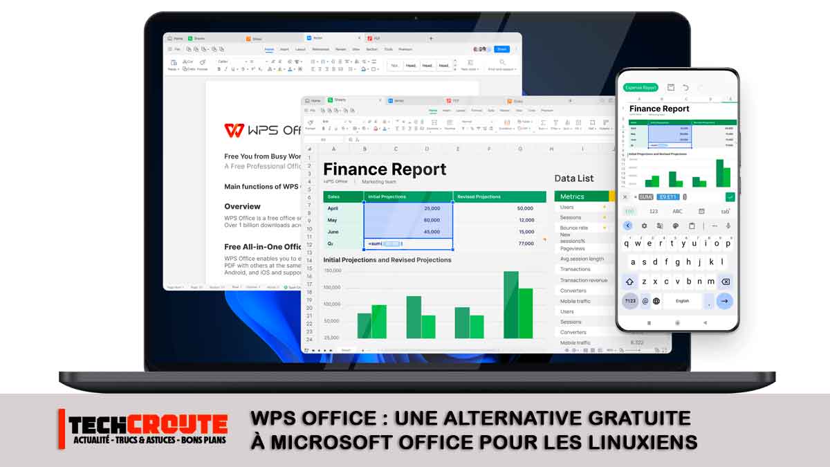 WPS Office : une alternative gratuite à Microsoft Office pour les linuxiens