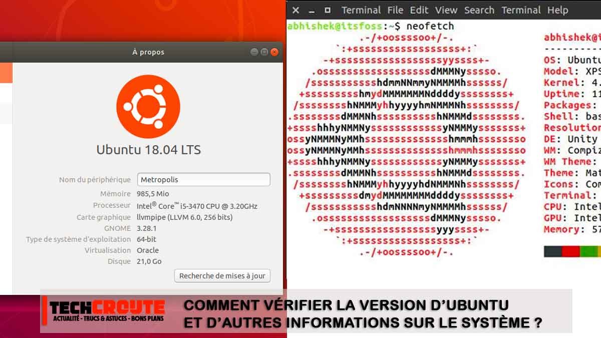 Comment vérifier la version d’Ubuntu et d’autres informations sur le ...
