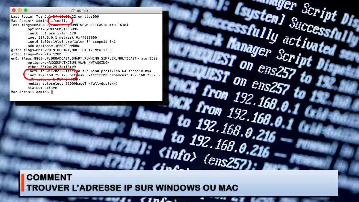 Comment trouver l’adresse IP sur Windows ou Mac - TechCroute.com