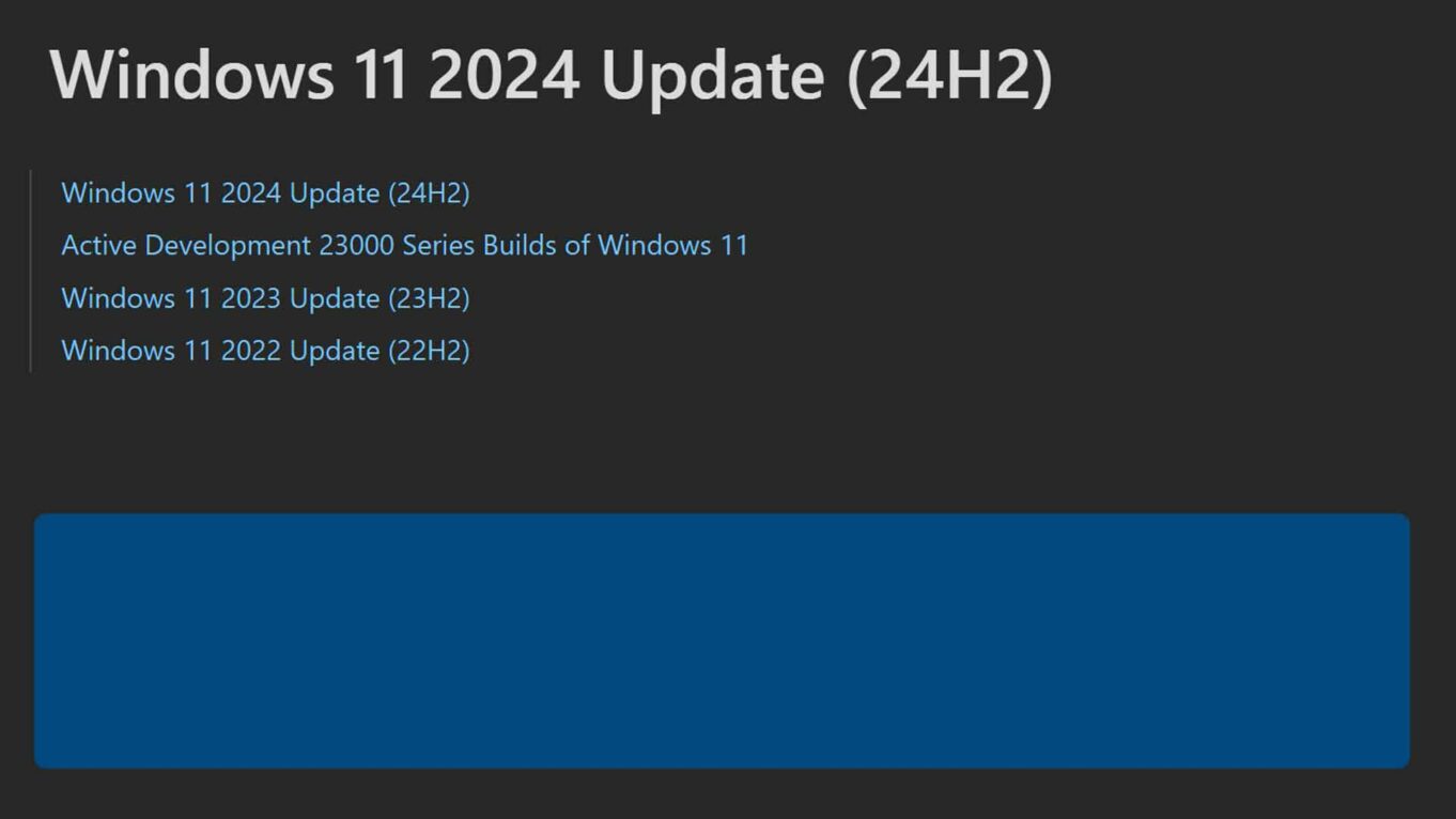 Windows 11 2024 Update : le nom officiel de la prochaine version ...