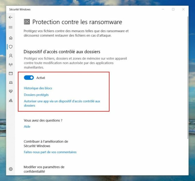 Comment activer la protection contre les ransomwares sur Windows 10 et 11