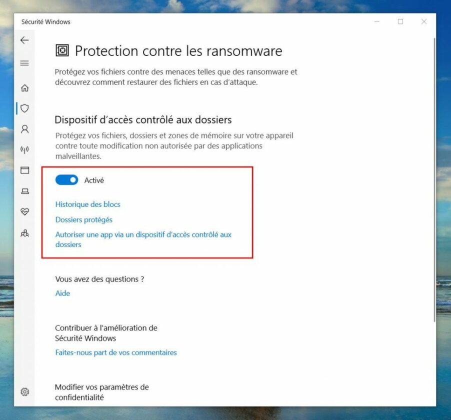 Comment activer la protection contre les ransomwares sur Windows 10 et 11