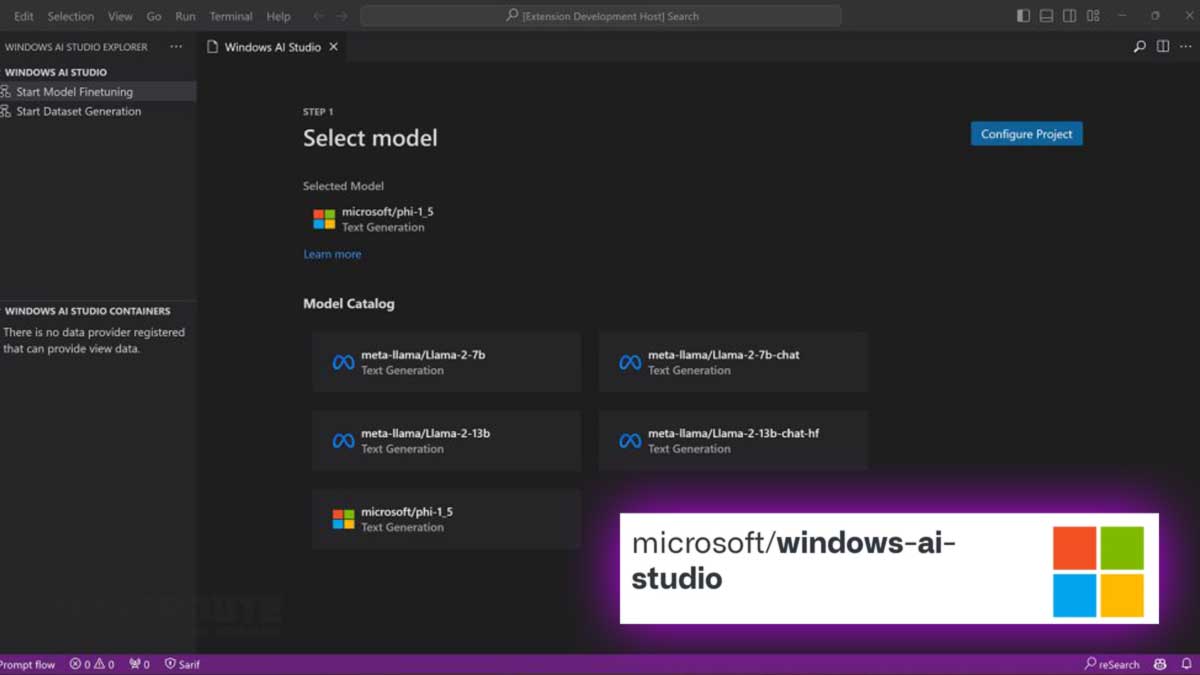 Windows AI Studio : créez et déployez des applications d’IA sur Windows
