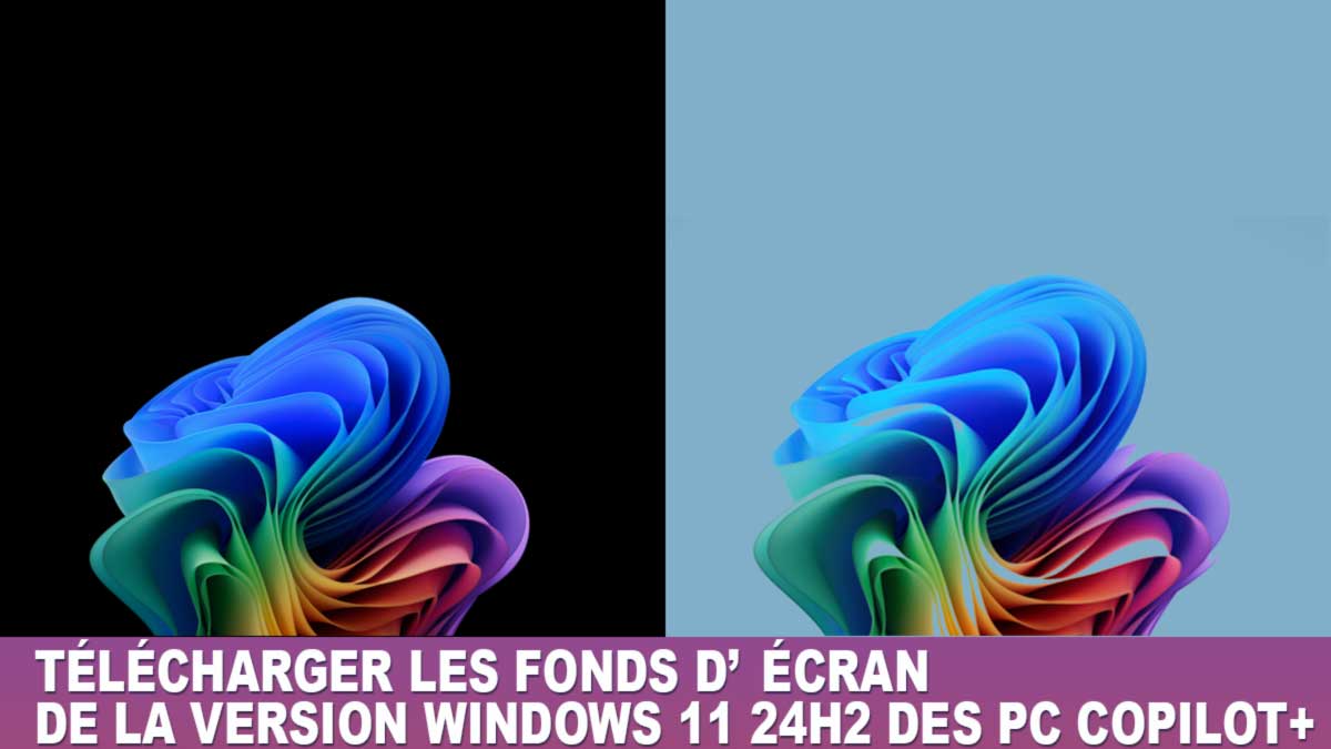 Télécharger les fonds d’écran de la version Windows 11 24H2 des PC Copilot+