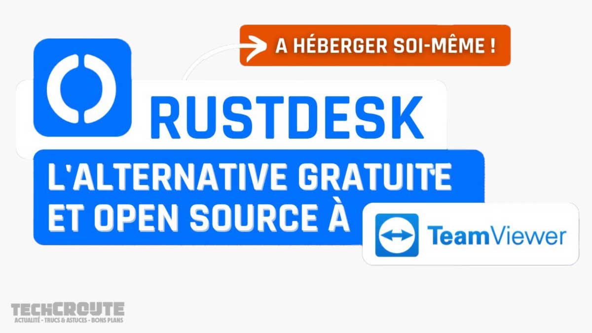 Oubliez TeamViewer, RustDesk est l’alternative open-source que vous attendiez