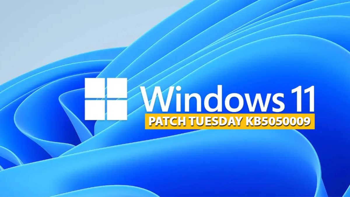 Windows 11 KB5050009 : La première mise à jour de l’année 2025 ...