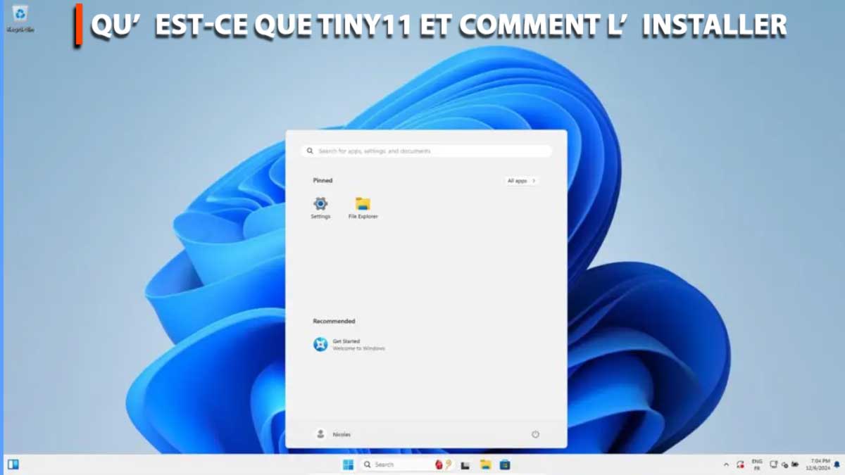 Qu’est-ce que Tiny11 et comment l’installer - TechCroute.com