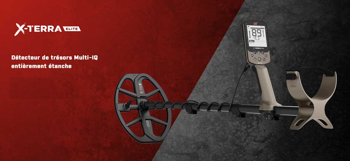Minelab X-Terra Elite : un détecteur de métaux polyvalent et haute ...