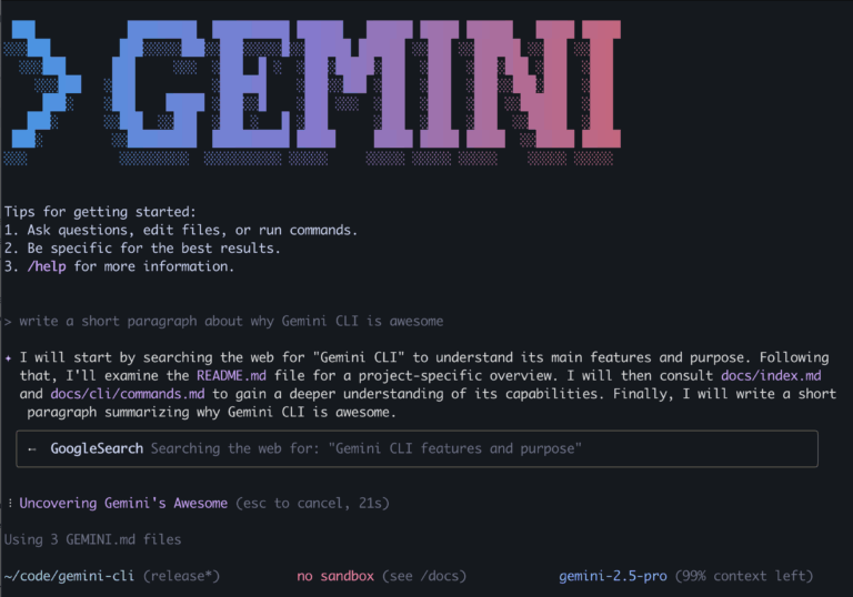 Linux : Guide d’installation de Gemini CLI sur Ubuntu - TechCroute.com